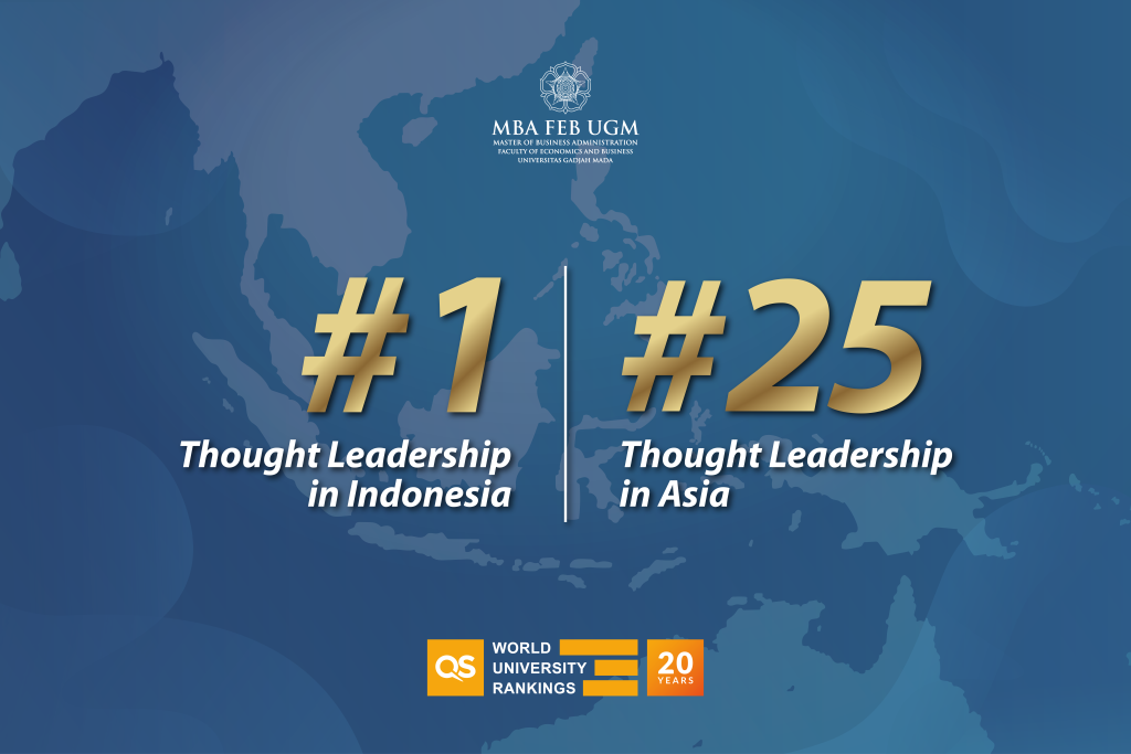 New QS World University Rankings: Global MBA 2024 – MBA FEB UGM Leads ...